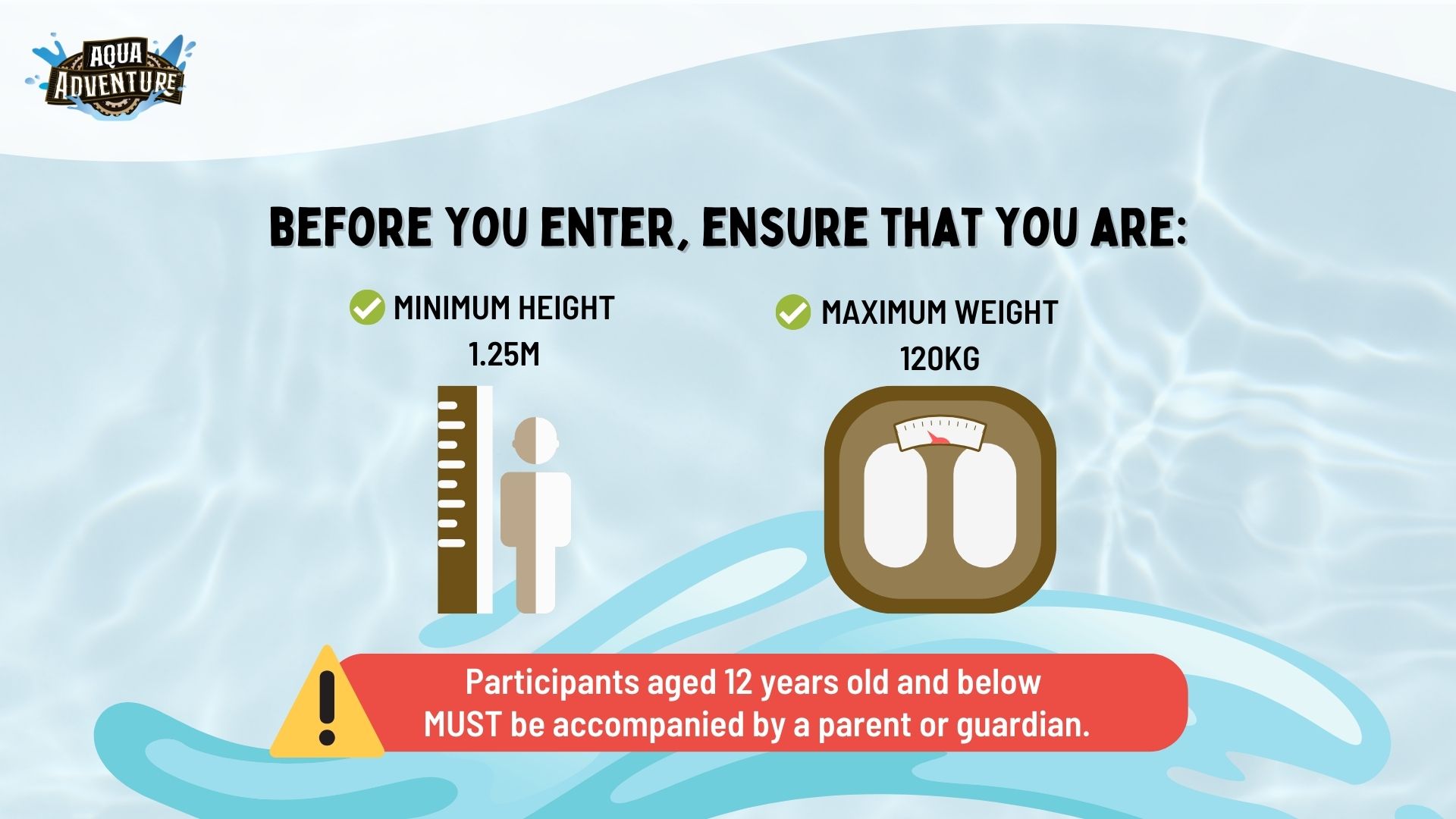 Is there a minimum age, height, and weight requirement for Aqua ...